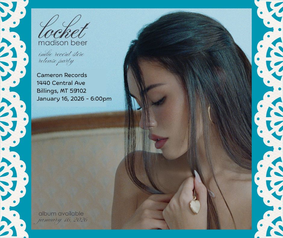 Madison Beer "Locket" Release Party 1/16/2026-6PM – Cameron Records