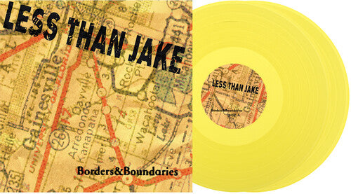 (PRE-ORDER) Less Than Jake-Border & Boundaries (25th Anniversary) (Yel ...