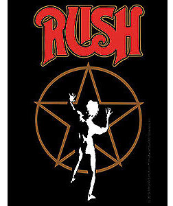 Stickers: Rush (Starman Logo) – Cameron Records